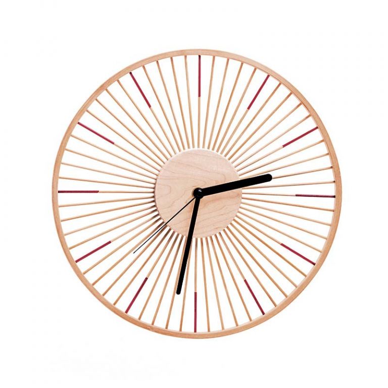 Bamboo Wooden Wall Clock – Woodence
