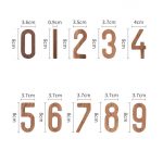 Custom Wooden Numbers – Woodence