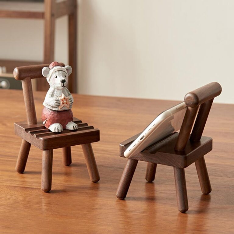 Cute Wooden Phone Stand – Woodence